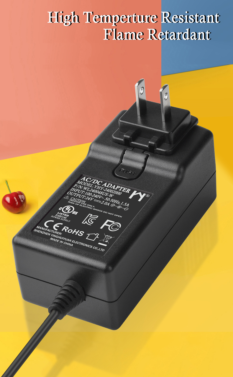 12V5A Interchangeable AC/DC Power Adapter-YHY Group