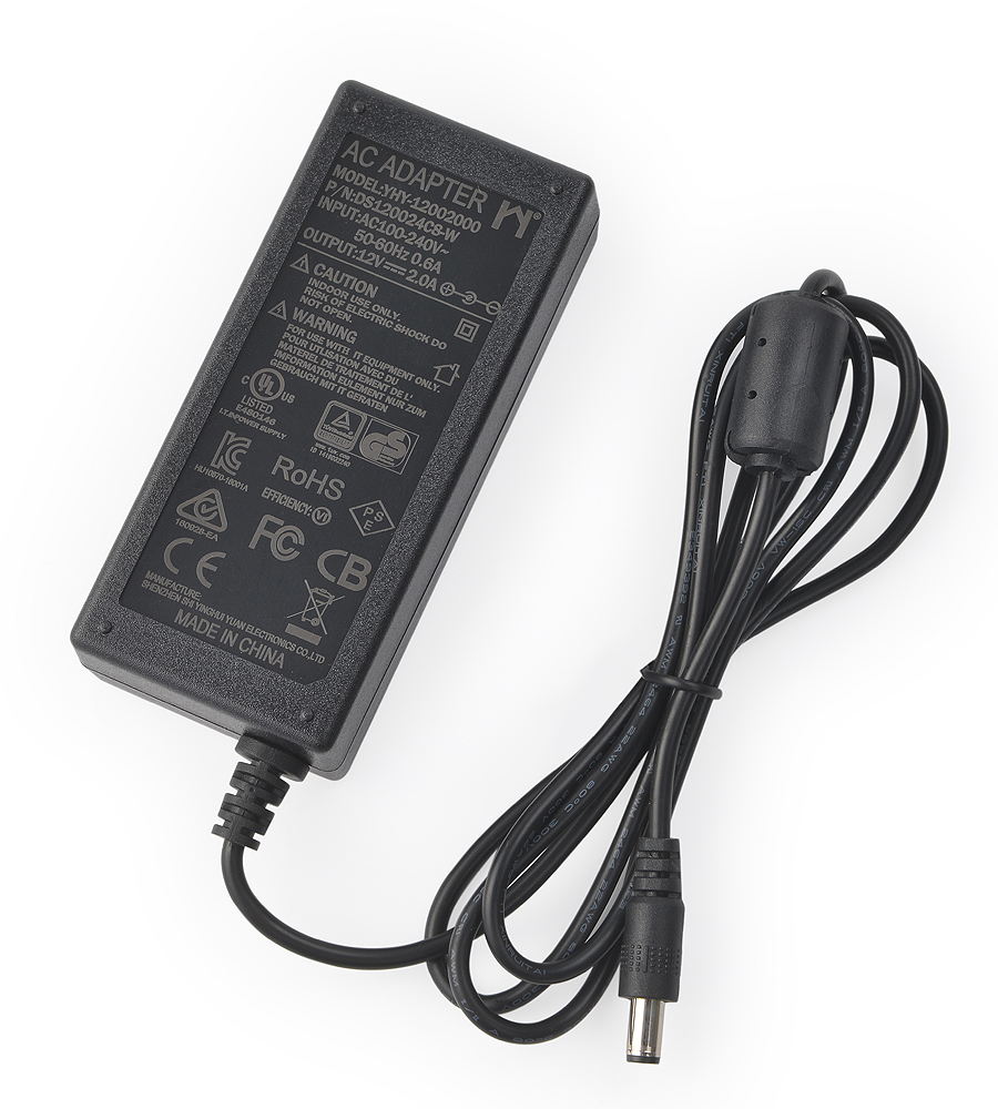Yinghui Yuan 12 Volt DC 2 Amp AC Adapter